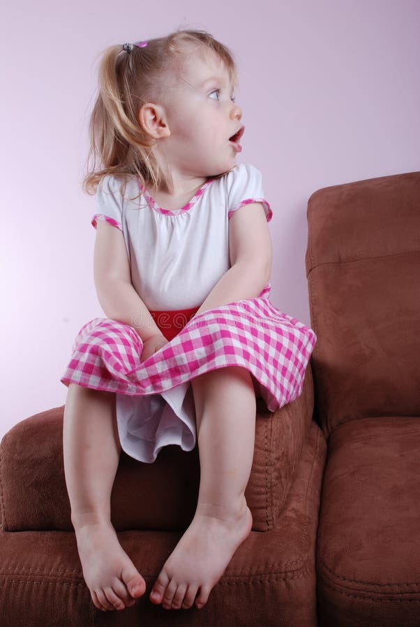 Wee girl stock image. Image of hair, sleep, elastic, lovely - 83259623