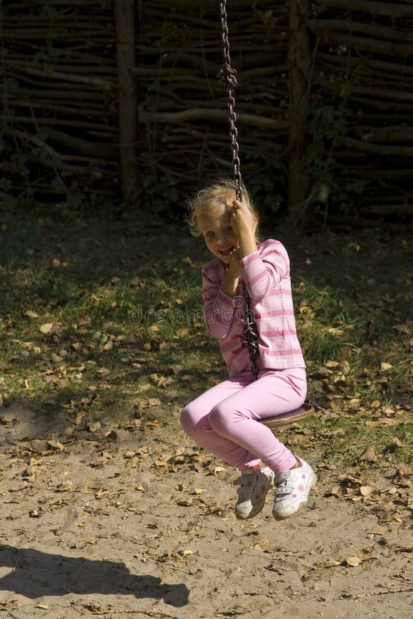 Girl having fun stock image. Image of suspension, leisure - 13523521