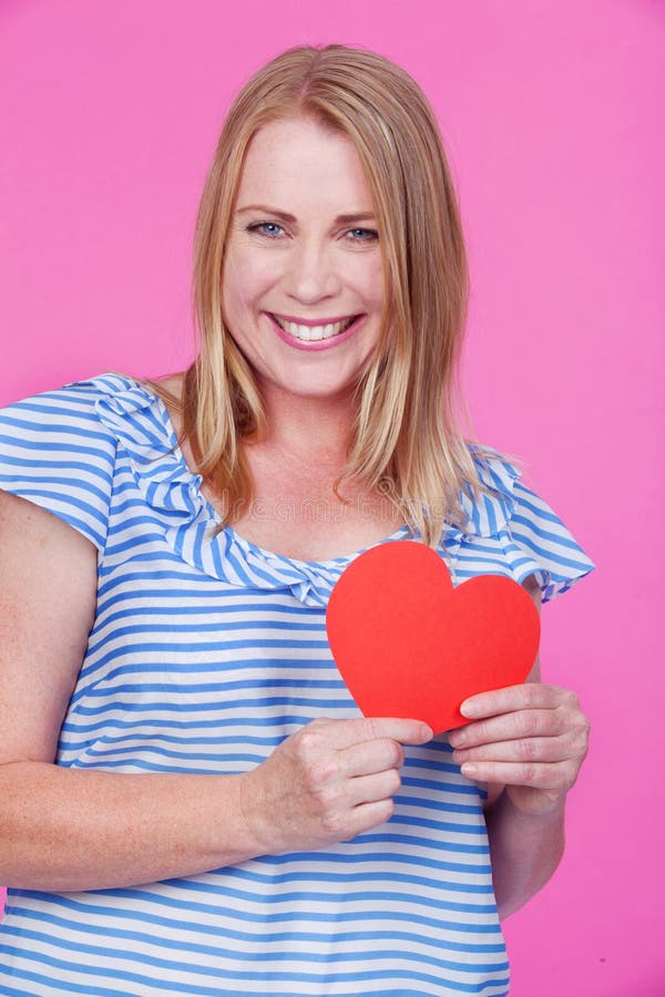 Girl with Heart stock photo. Image of bunch, romance - 22579632
