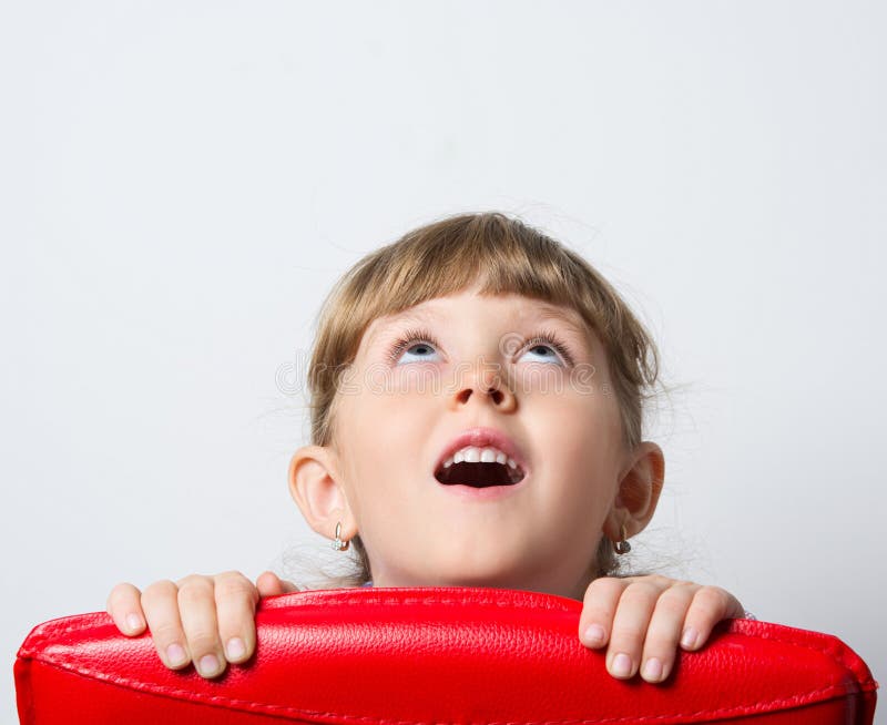 Girl Hiding Behind Chair Stock Photos - Free & Royalty-Free Stock ...