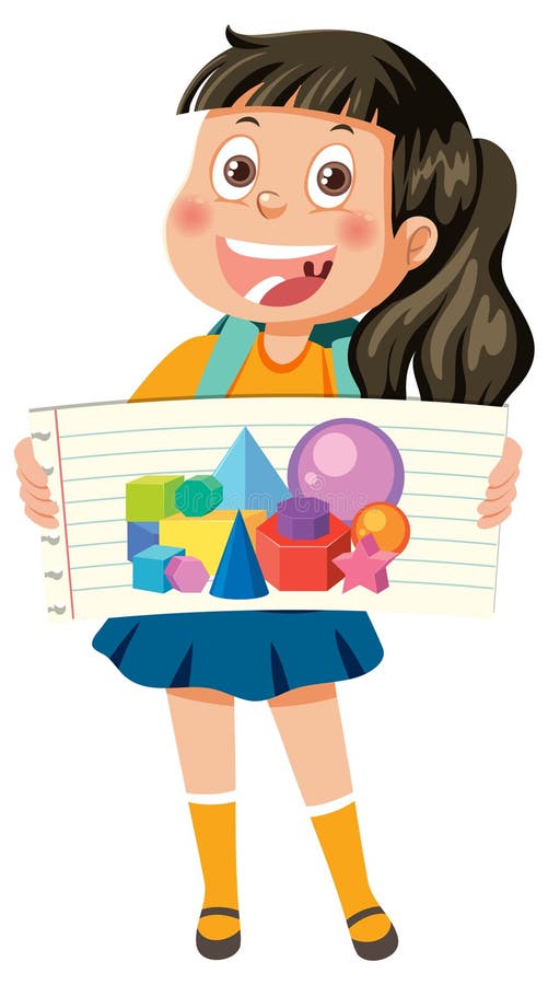 Set of Math Geometry Shapes Stock Vector - Illustration of sign ...