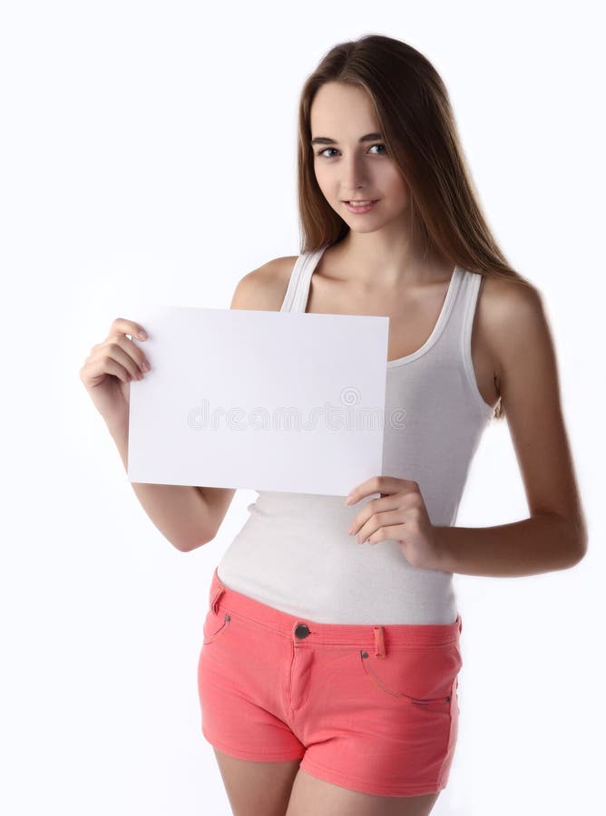 840+ Blank paper girl Free Stock Photos - StockFreeImages