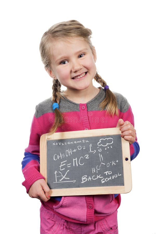 Children holding slate stock photo. Image of schoolchild - 30504202