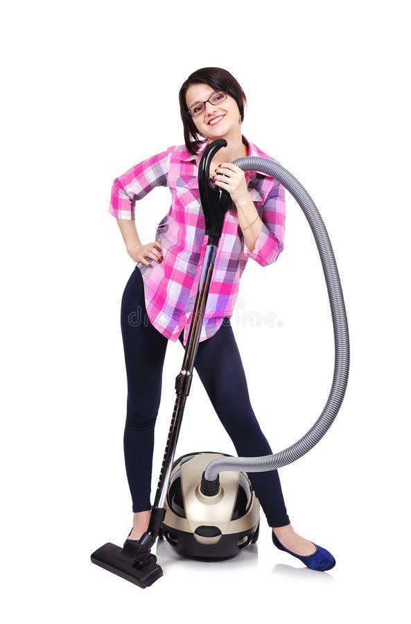 Young housewife stock image. Image of activity, hosepipe - 29984205