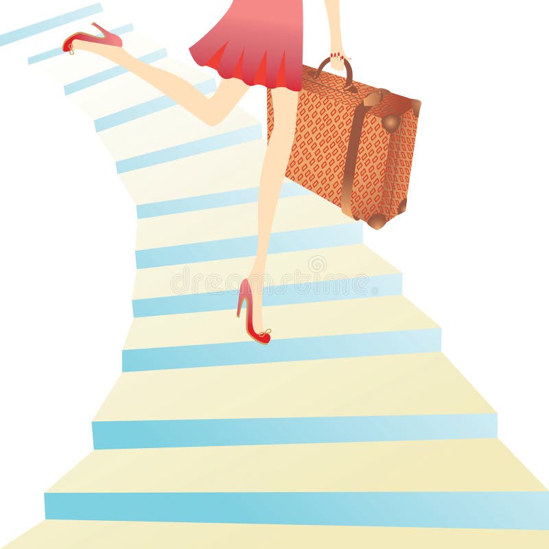 Running Downstairs Stock Illustrations – 35 Running Downstairs Stock ...
