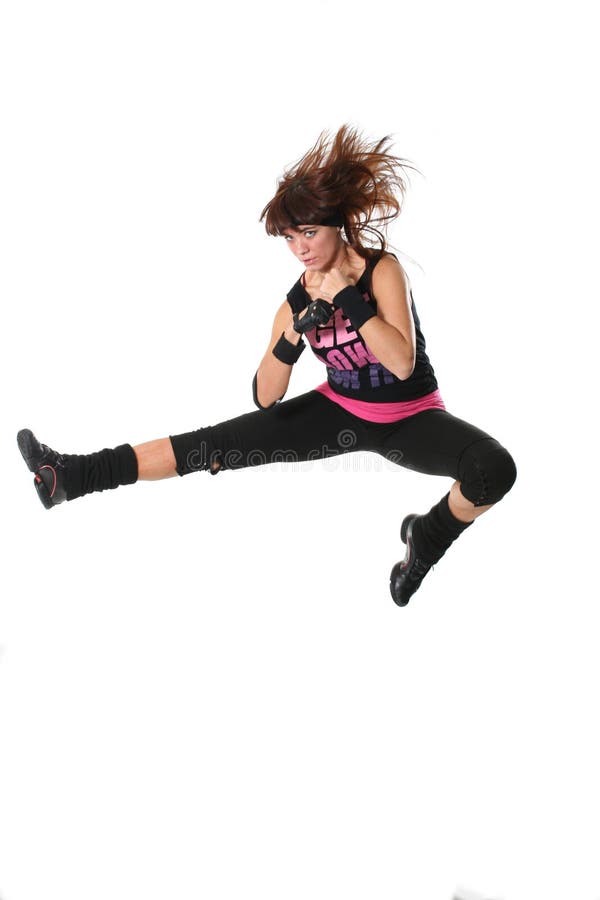 Girl Jump Picture. Image: 4381749