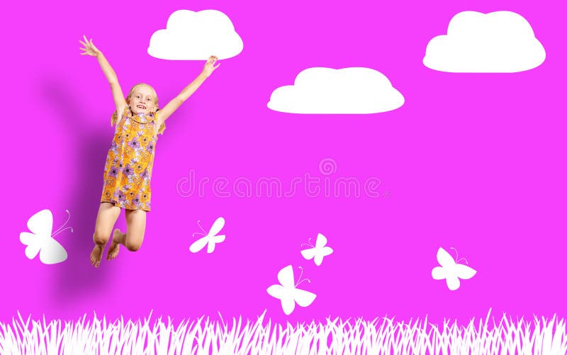 125 Collage Jumping People Color Background Stock Photos - Free ...
