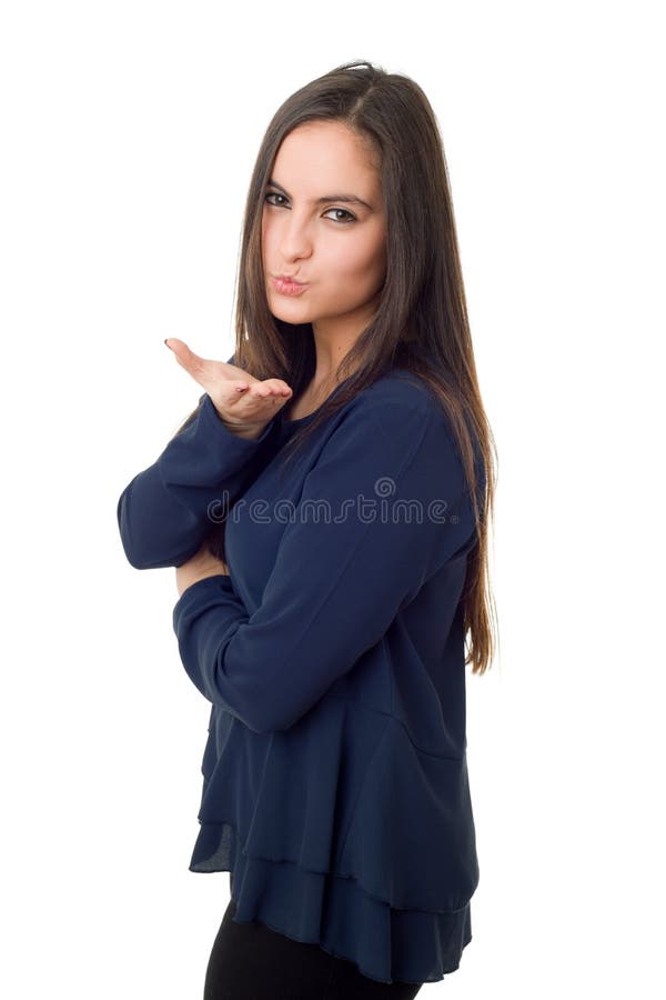 Girl kiss stock image. Image of beautiful, adult, isolated - 169202169 Girl kiss stock image. Image of beautiful, adult, isolated - 169202169