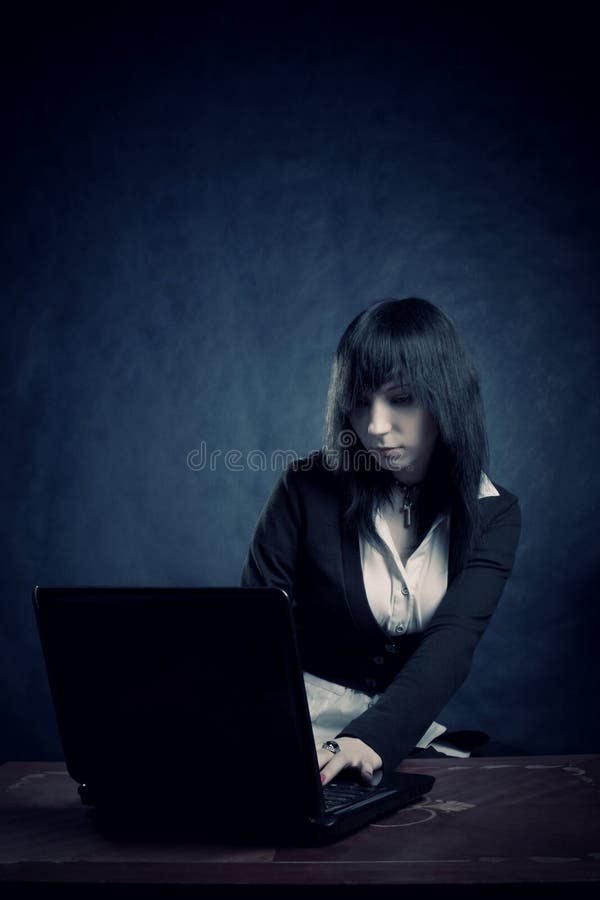 564 Cyber Gothic Girl Stock Photos - Free & Royalty-Free Stock Photos ...