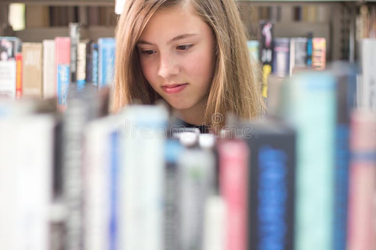 5,823 Teen Girl Read Library Stock Photos - Free & Royalty-Free Stock ...