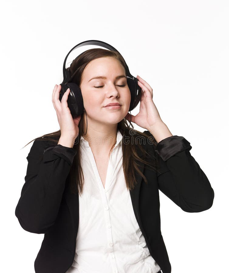 Man listen to music stock photo. Image of listen, relaxed - 8590658