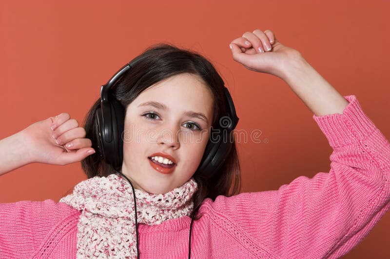 Girl Listening Music Picture. Image: 2040348