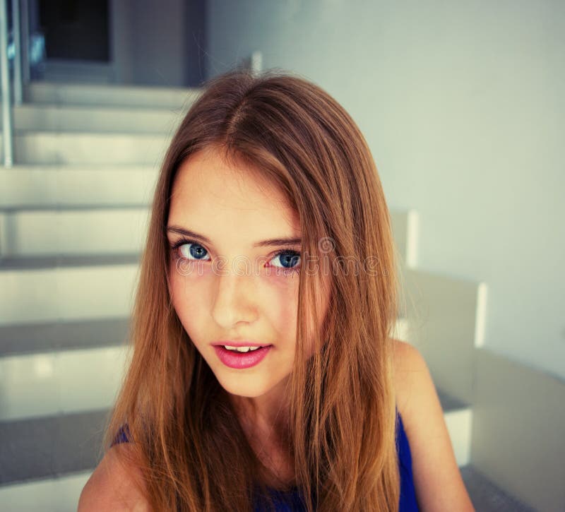 Girl looks stock image. Image of fashion, looking, modern - 38020261