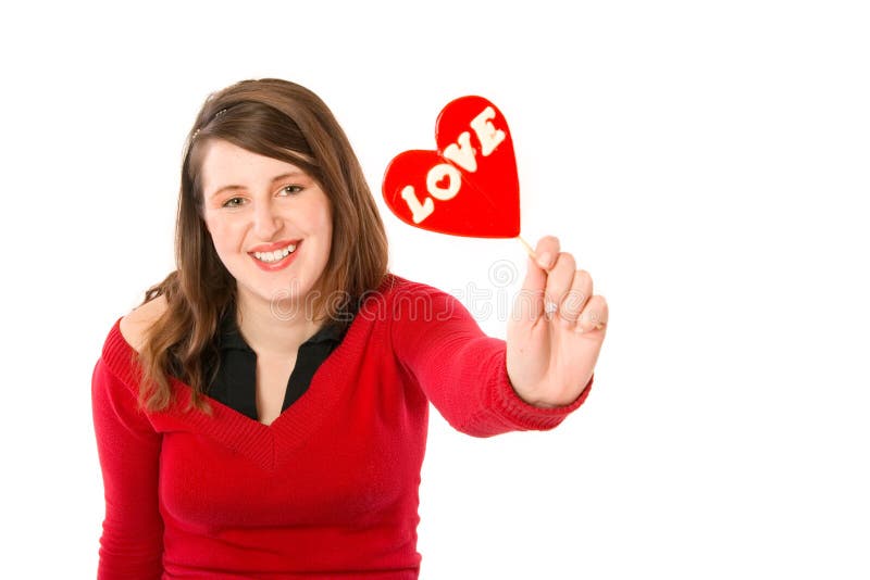 A Girl With 'Love Picture. Image: 1889077