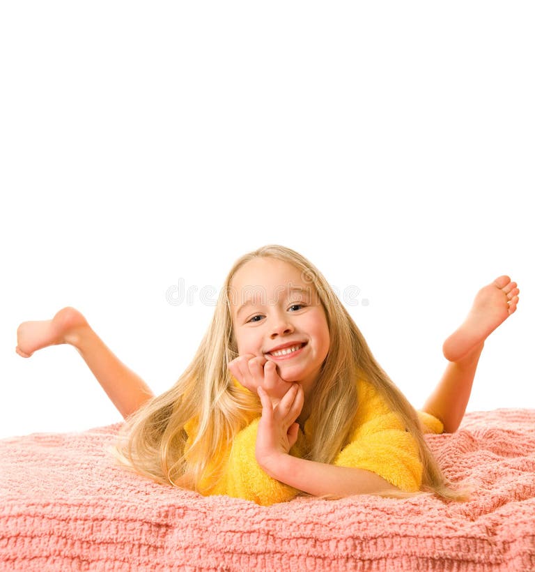 6,262 Girl Lying Face Up Bed Stock Photos - Free & Royalty-Free Stock ...