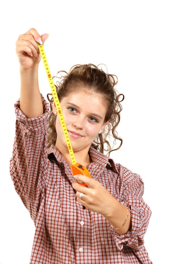 Girl make repair stock photo. Image of internet, cheerful - 3006210