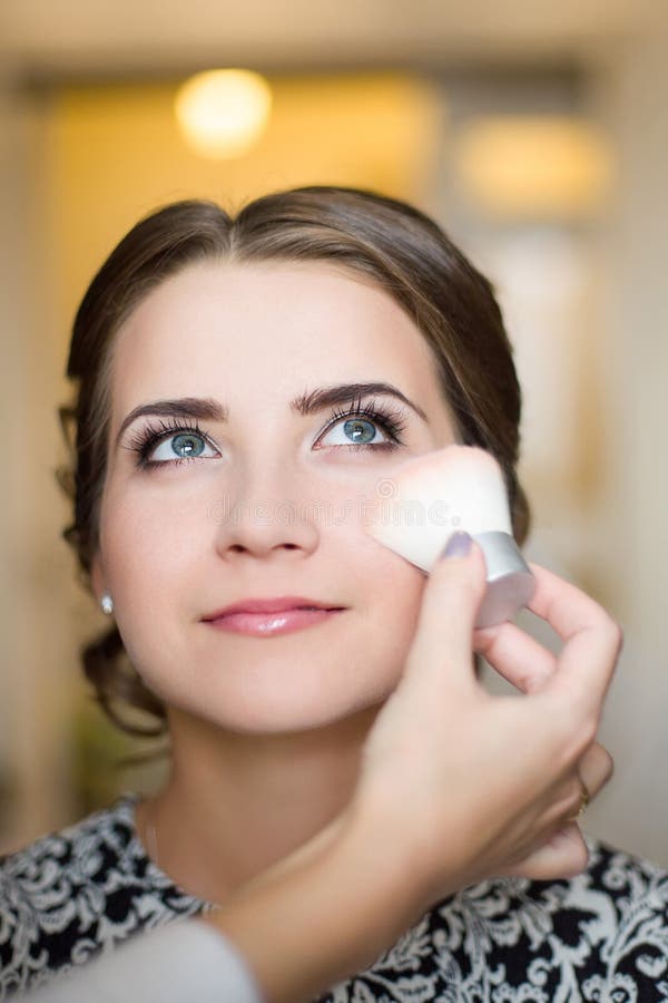 Girl Makeover stock photo. Image of cosmetology, fashion - 72266896