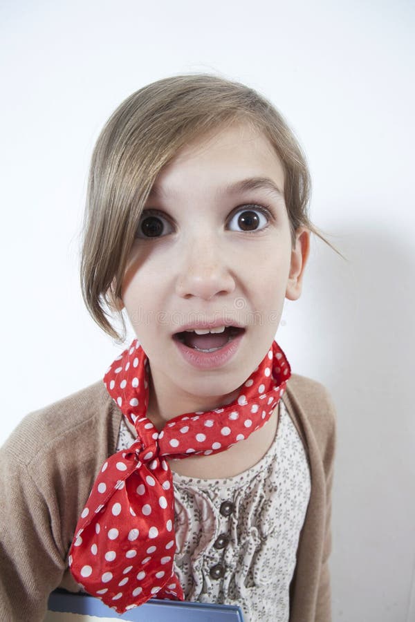 Girl making a face stock photo. Image of plus, open, goofy - 29448178