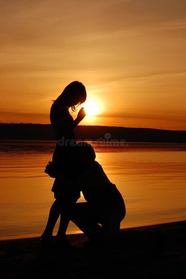 Girl and man stock image. Image of human, expanse, liberty - 5210489