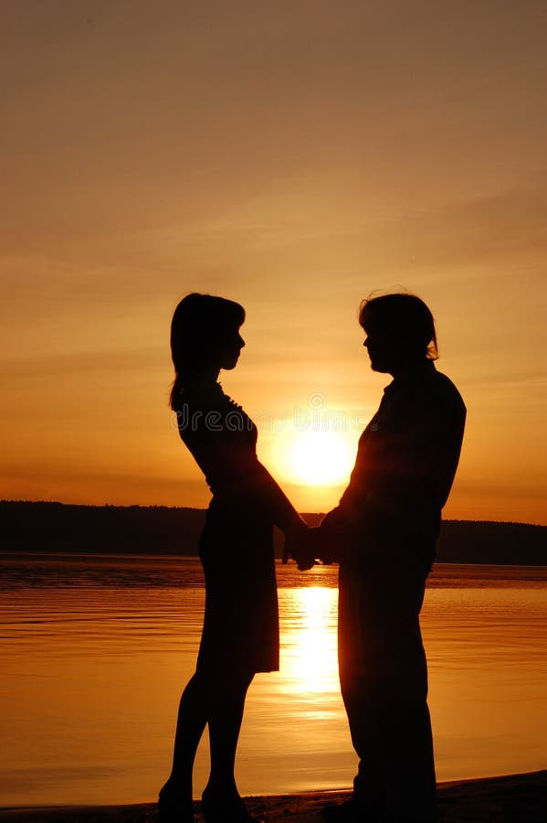 Girl and man stock image. Image of expanse, fashion, amorousness - 5210507