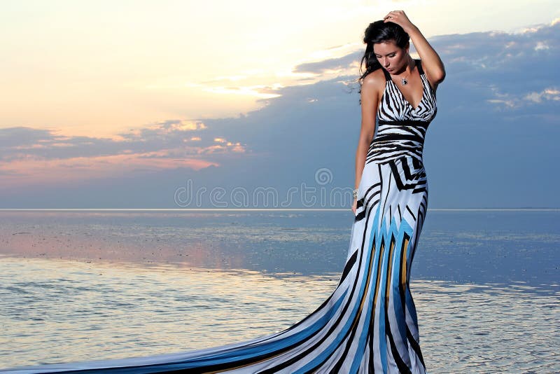 Girl in marvelous dress stock image. Image of lifestyles - 89311769