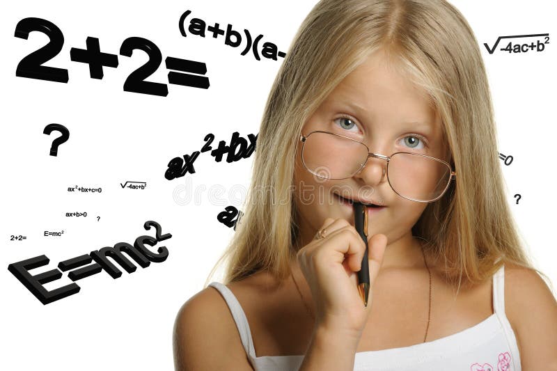 Happy mathematics stock photo. Image of educated, comprehensible - 4787422