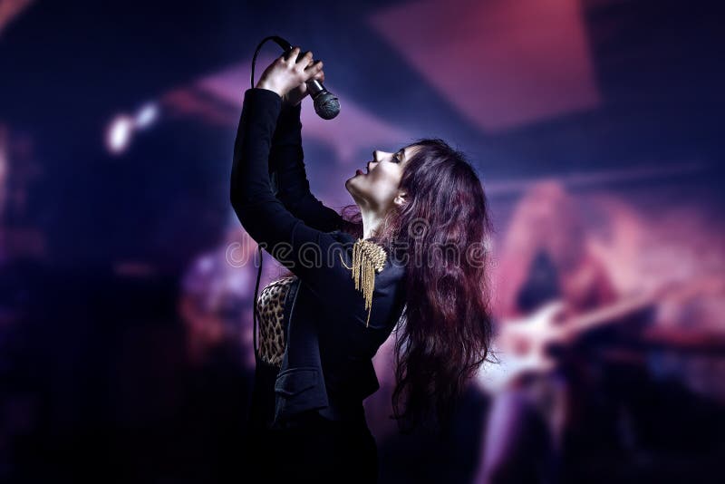 Gothic asian girl stock photo. Image of face, model, makeup - 20733090