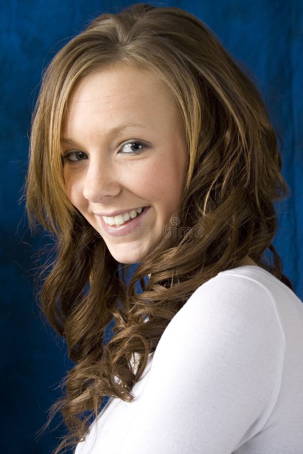 Girl model pose stock image. Image of happy, young, eyes - 12830897