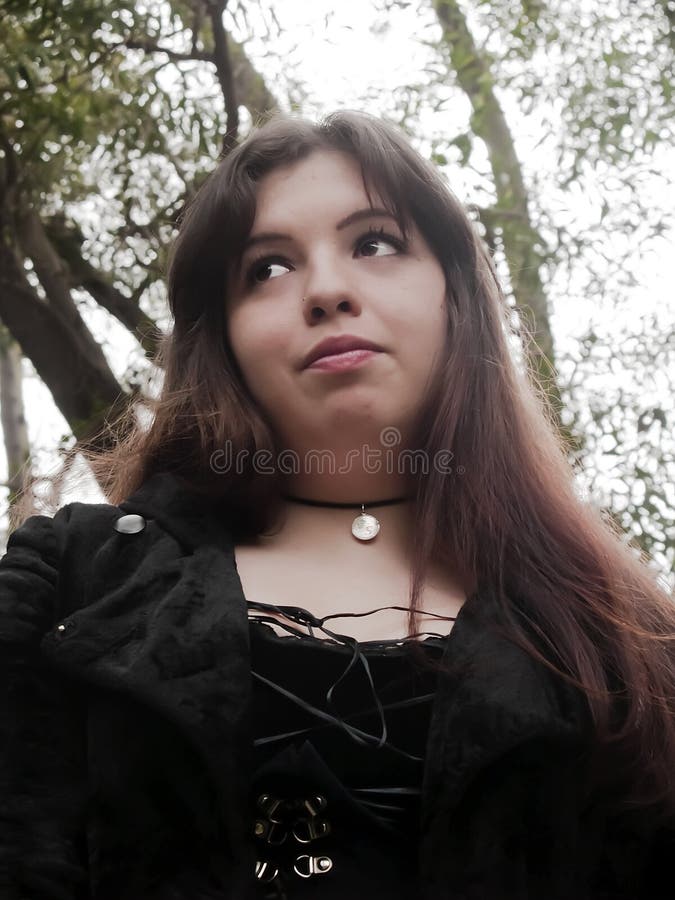 Girl at natural place stock photo. Image of sensuality - 16317370