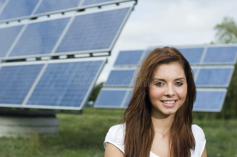 625 Solar Energy Happy Female Stock Photos - Free & Royalty-Free Stock ...