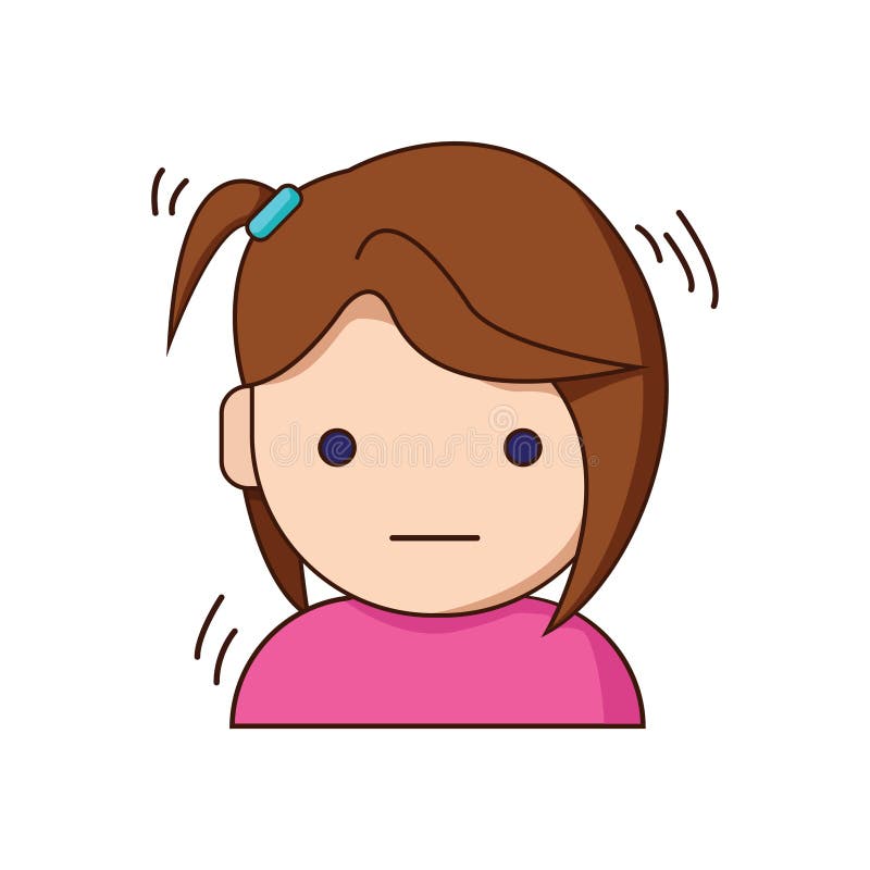 Man with Neutral Face. Vector Illustration Decorative Design Stock ...