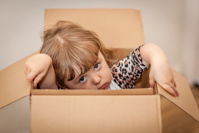 Girl Popping Out Box Stock Photos - Free & Royalty-Free Stock Photos ...