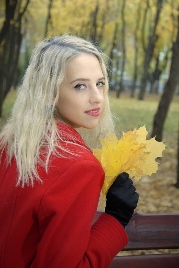 Girl in the park stock image. Image of happiness, forest - 17517537