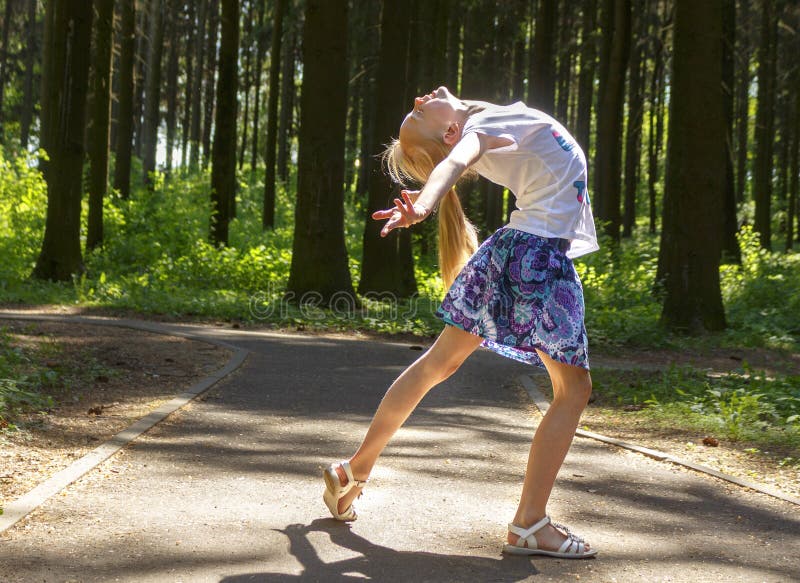 Girl in the park stock image. Image of attractive, body - 93294951
