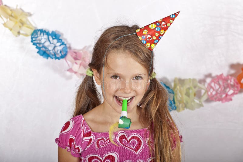 Girl at a party stock image. Image of child, beautiful - 20620655
