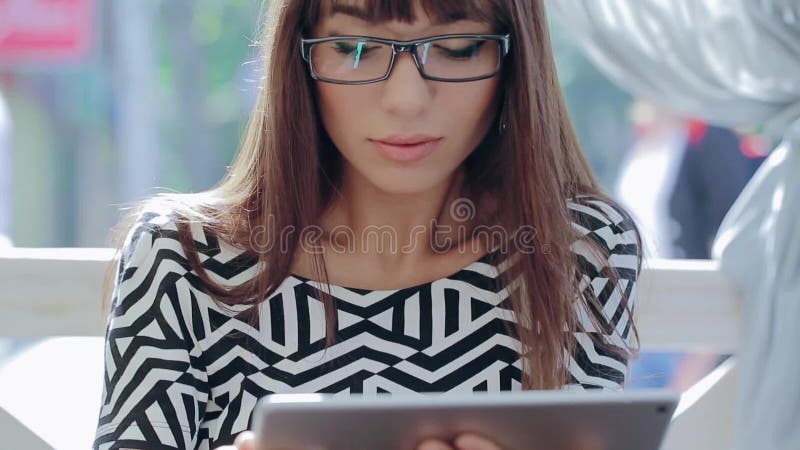 Girl with phone stock video. Video of girl, phone, happy - 59924789