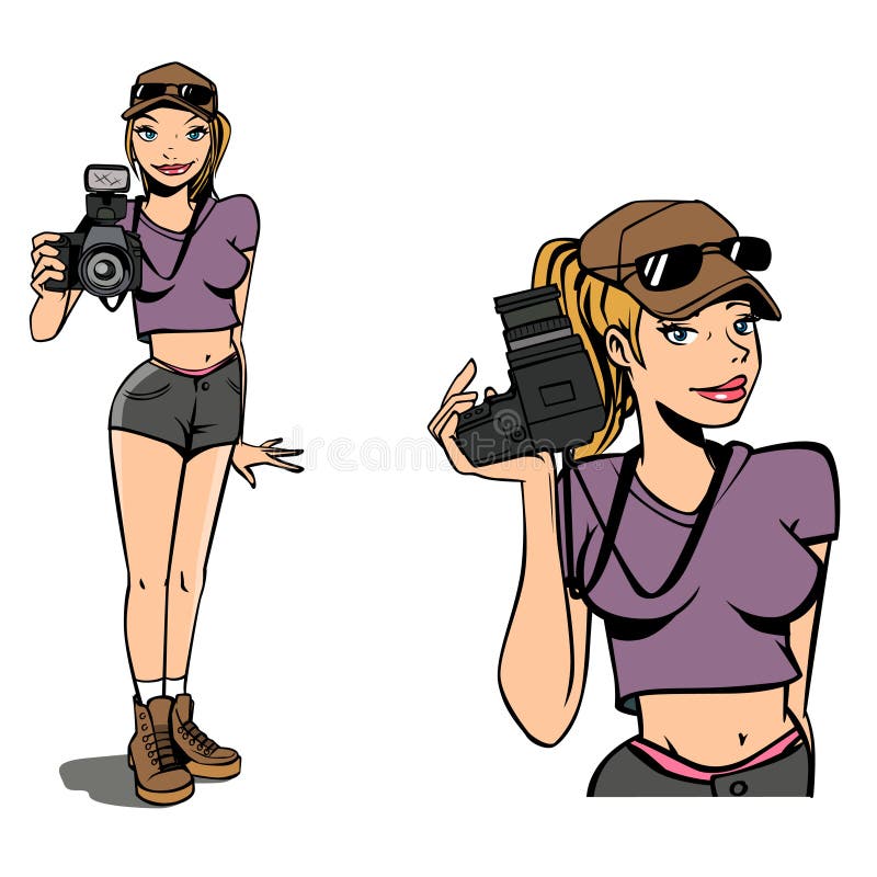 Reporter Girl Stock Illustrations – 1,630 Reporter Girl Stock ...