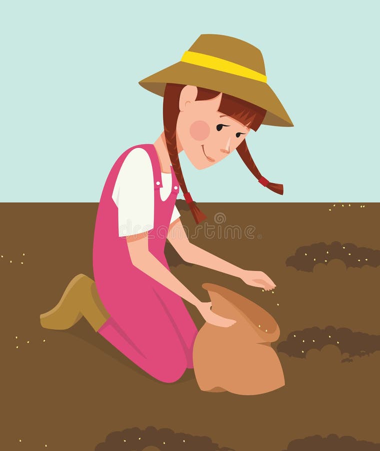 Seed Sprout Smiling stock vector. Illustration of cartoon - 14957281