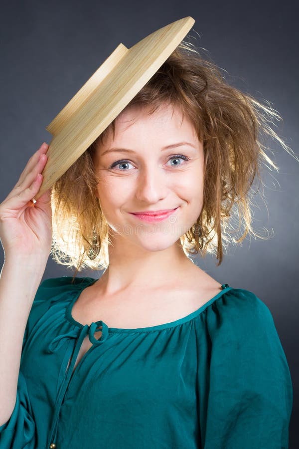 Rumpled hair stock photo. Image of portrait, closeup - 45839952