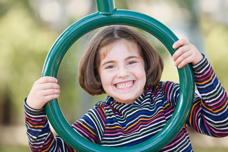 Girl Playing Picture. Image: 5354897