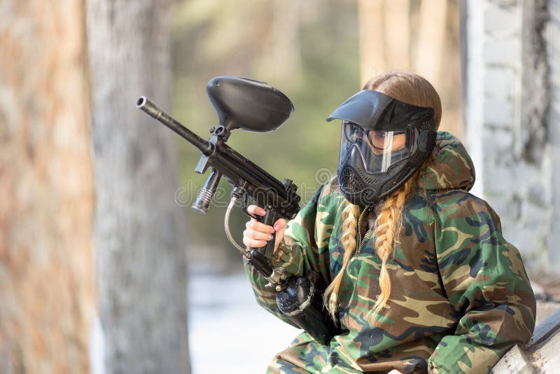 420 Girl Playing Paintball Stock Photos - Free & Royalty-Free Stock ...