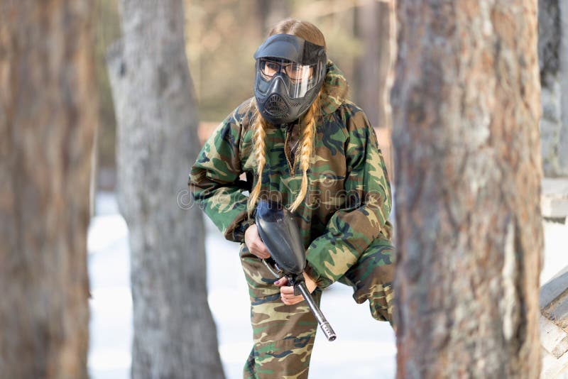 420 Girl Playing Paintball Stock Photos - Free & Royalty-Free Stock ...