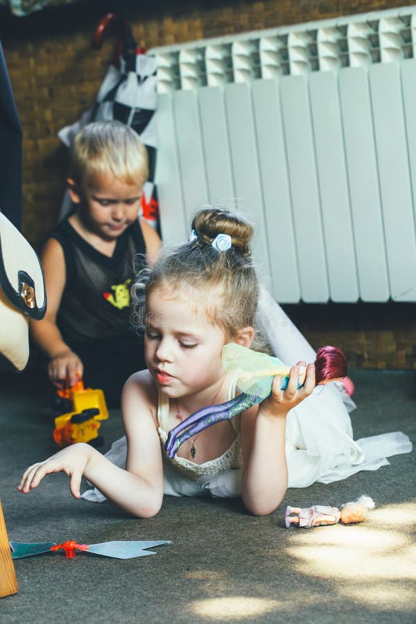 Girl Playing editorial photography. Image of family, kids - 87440177