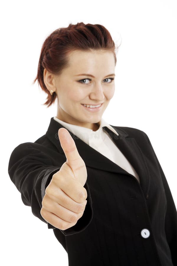 Girl Points the Finger at Us Stock Photo - Image of attractive, young ...