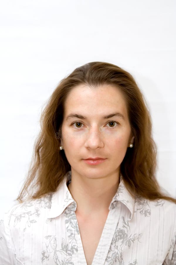 Girl portrait front stock photo. Image of face, beauty - 5686848