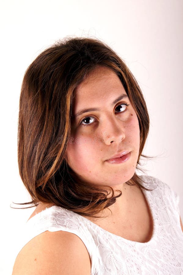 Girl portrait stock image. Image of casual, hair, model - 51918237