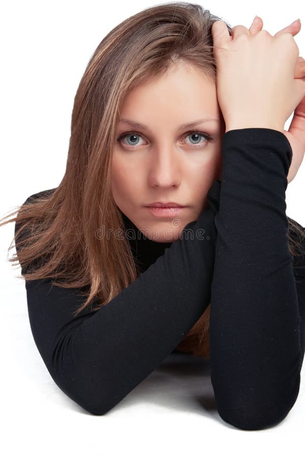 Girl posing stock image. Image of hair, fashion, human - 13603405