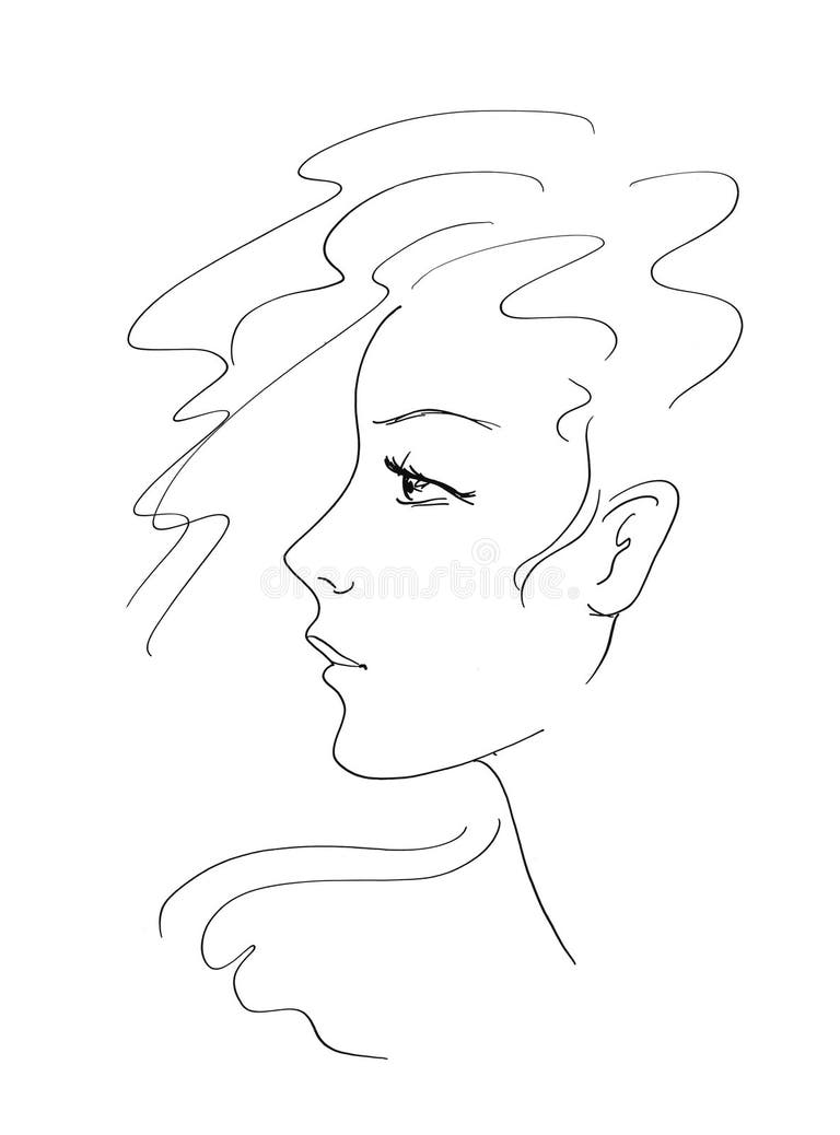 Abstract Eye Profile Stock Illustrations – 7,517 Abstract Eye Profile ...