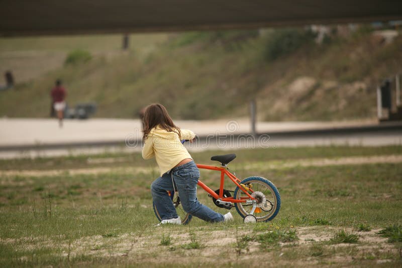 Family Riding On Bicycle Picture. Image: 116695995