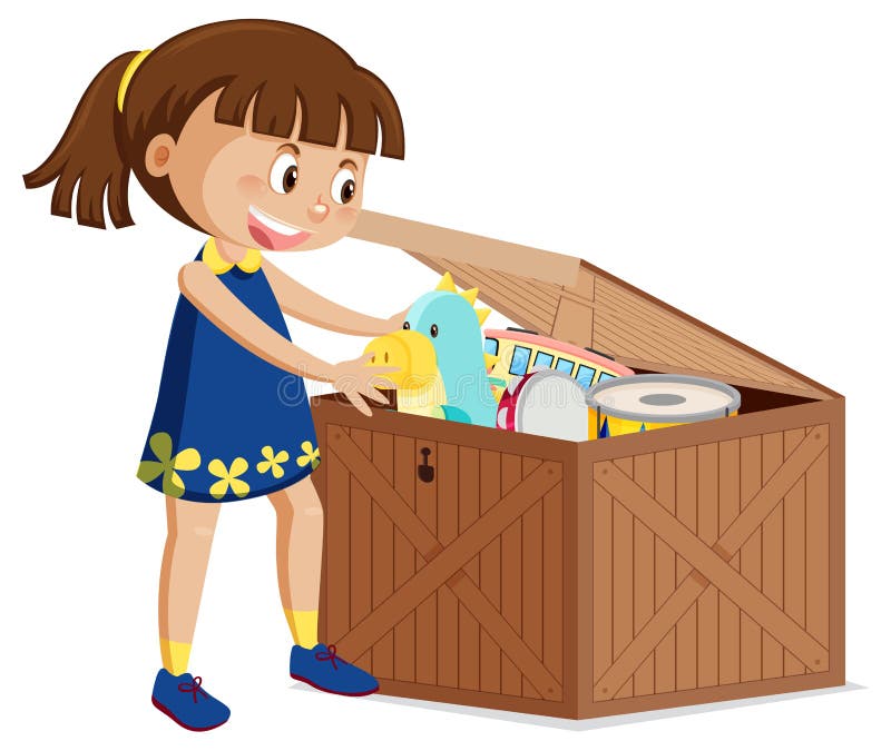 Child Putting Toys Stock Illustrations – 71 Child Putting Toys Stock ...